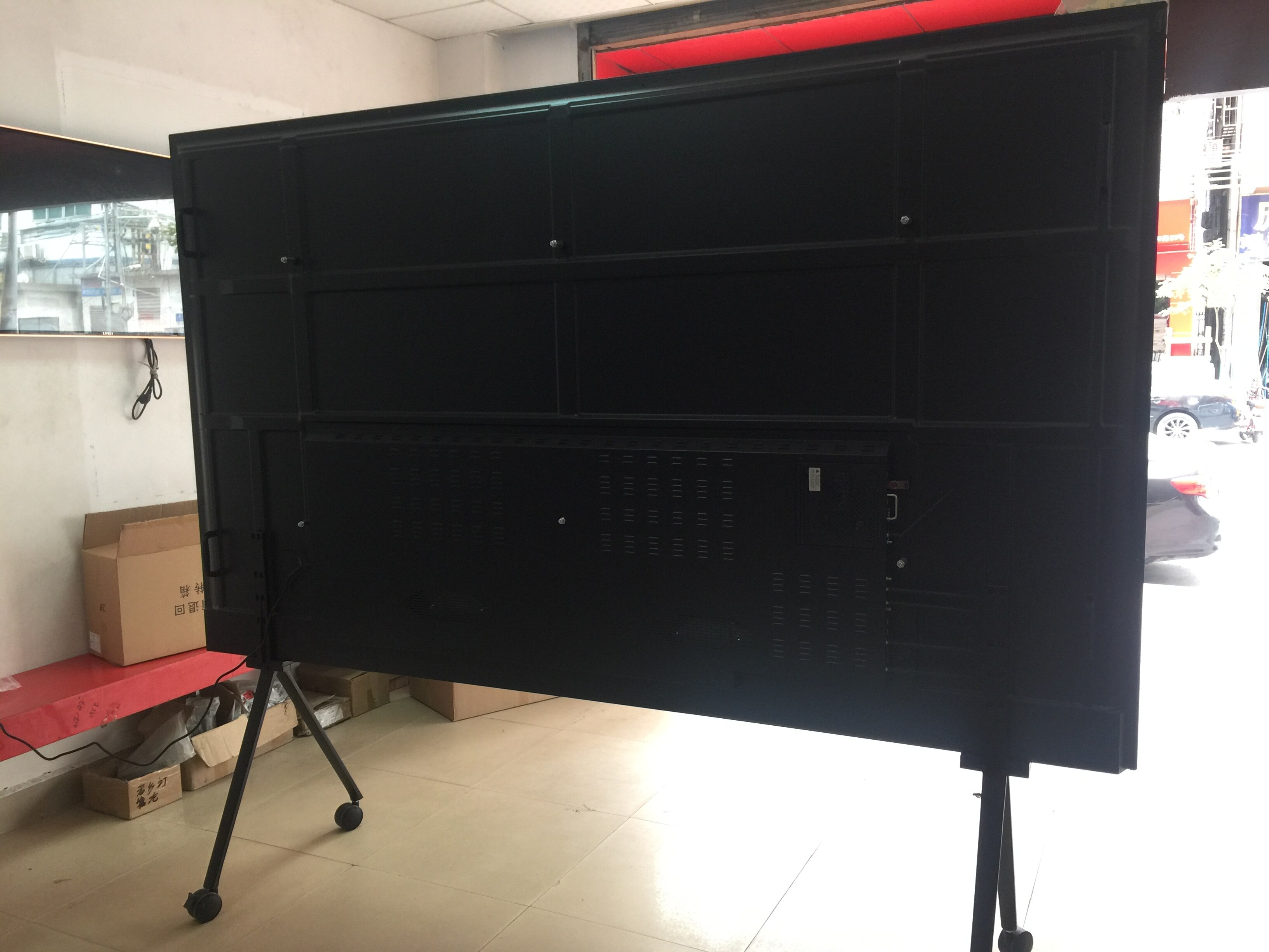 110 inch 4K android Smart television TV/touch screen interactive lcd ...