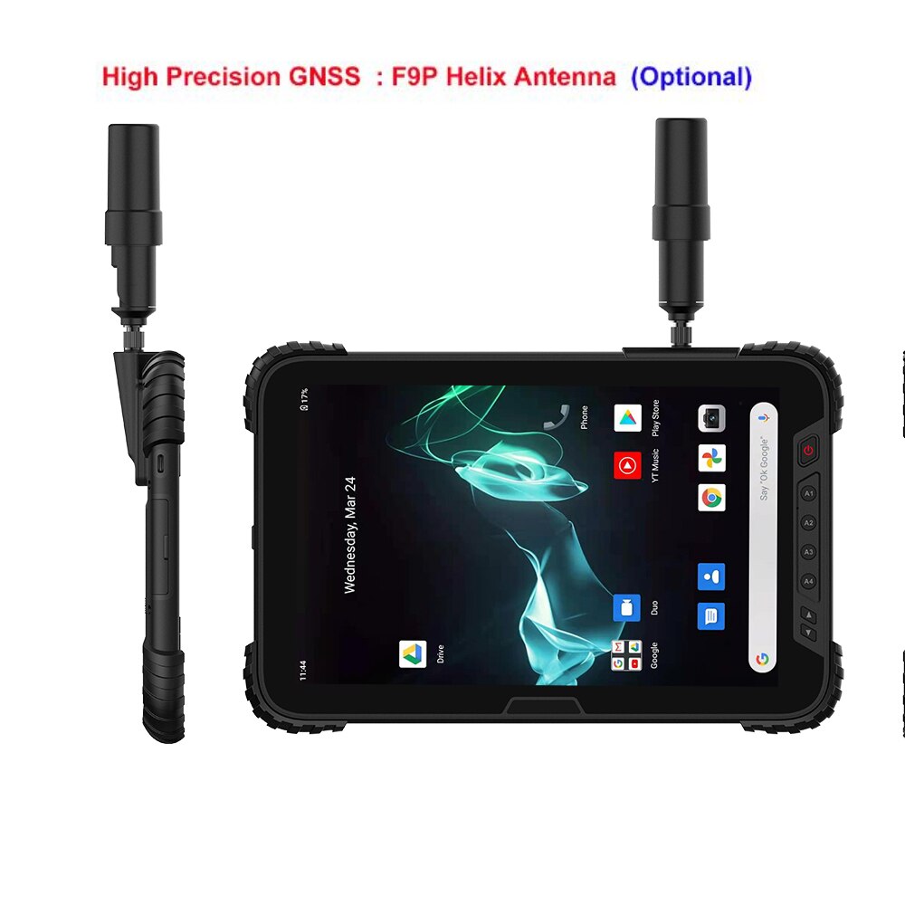 2022 original KB9 Rugged android Tablets PC IP67 Waterproof NFC GNSS RTK GPS 10 Inch MSM8953 4GB ...